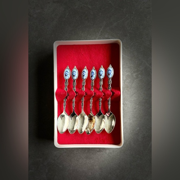Vintage Tea Spoon | Kitchen | Vintage Antique Boxed Set 6 Souvenir ...
